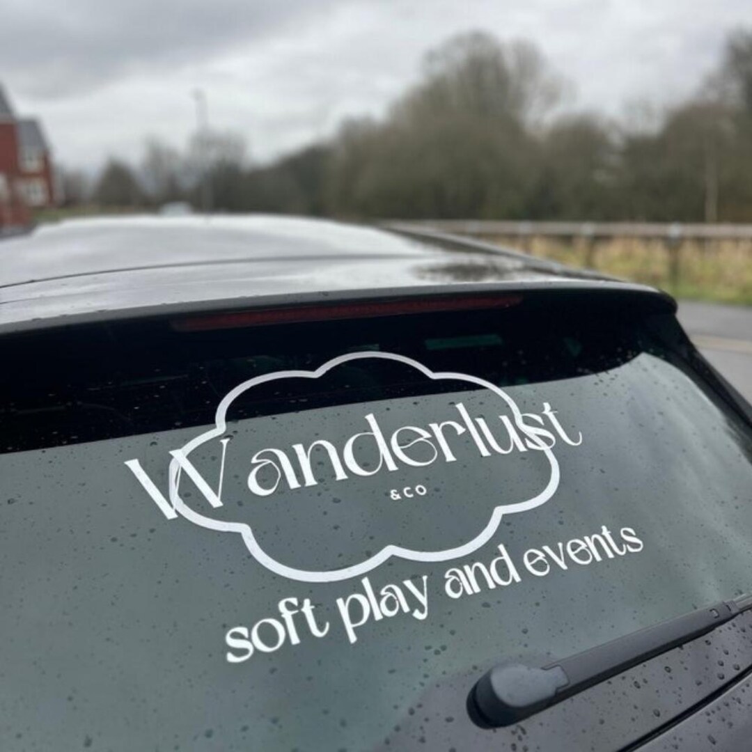 Design Your Own Custom Vinyl Lettering Decal Sticker, Auto, Car, Window ...