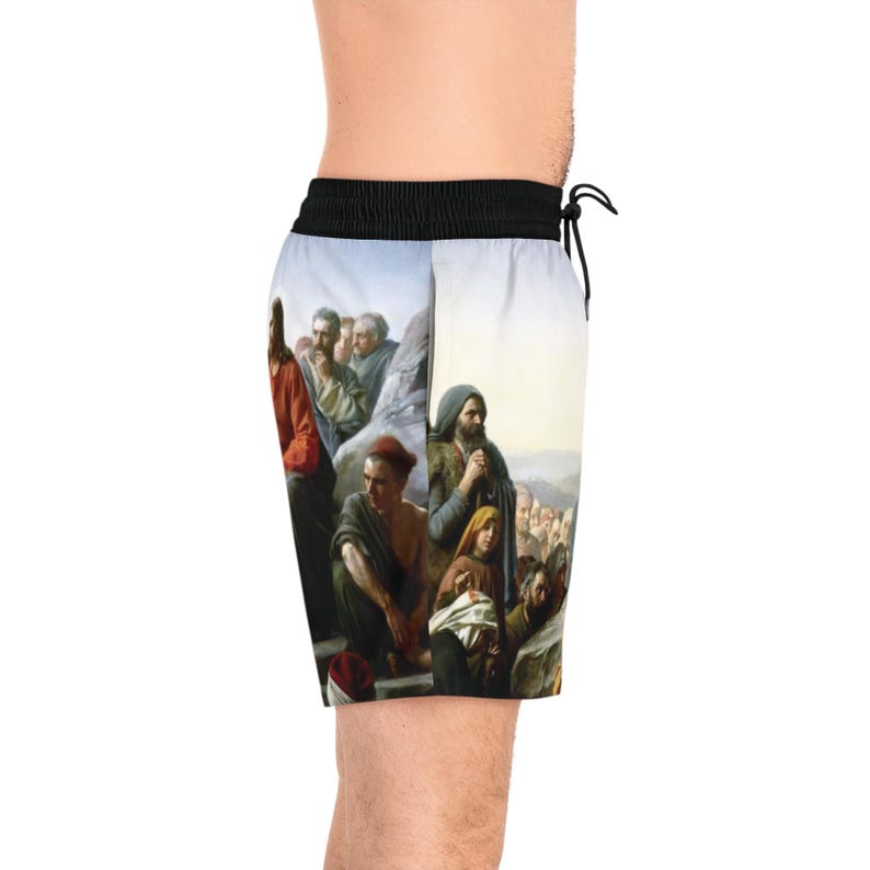 Christian Swim Shorts, Religious Men's Swim Trunks, Jesus Shorts ...