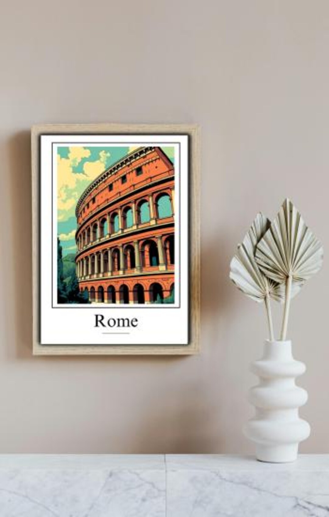 Colosseum Poster / Rome Poster / Print of Rome / Italy Poster / History ...