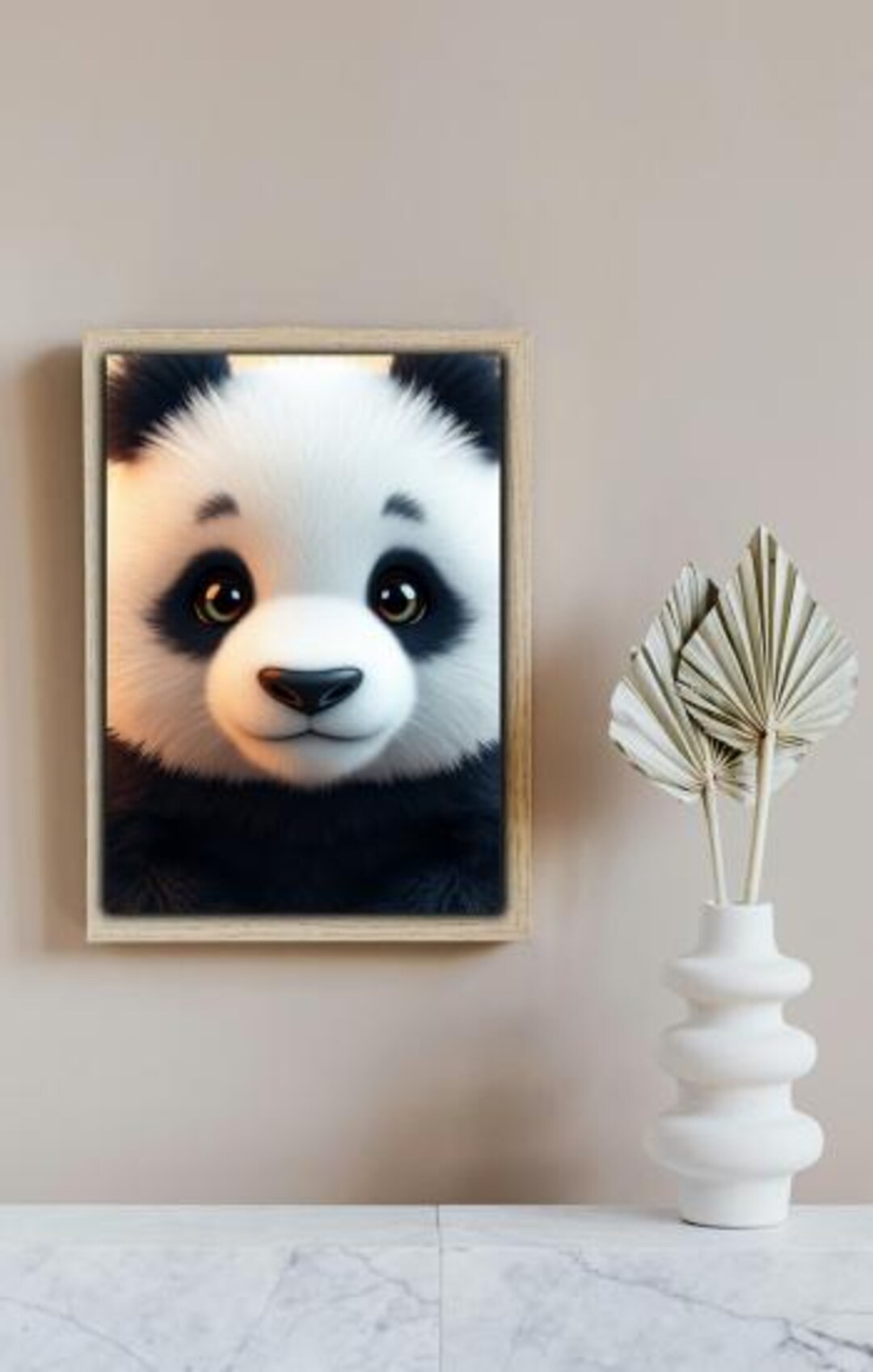 Panda Poster / Print of a Panda / Bear Poster / Chinese Art / China ...