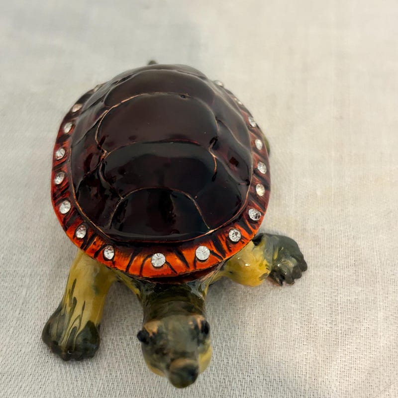 Turtle Trinket Box - Etsy