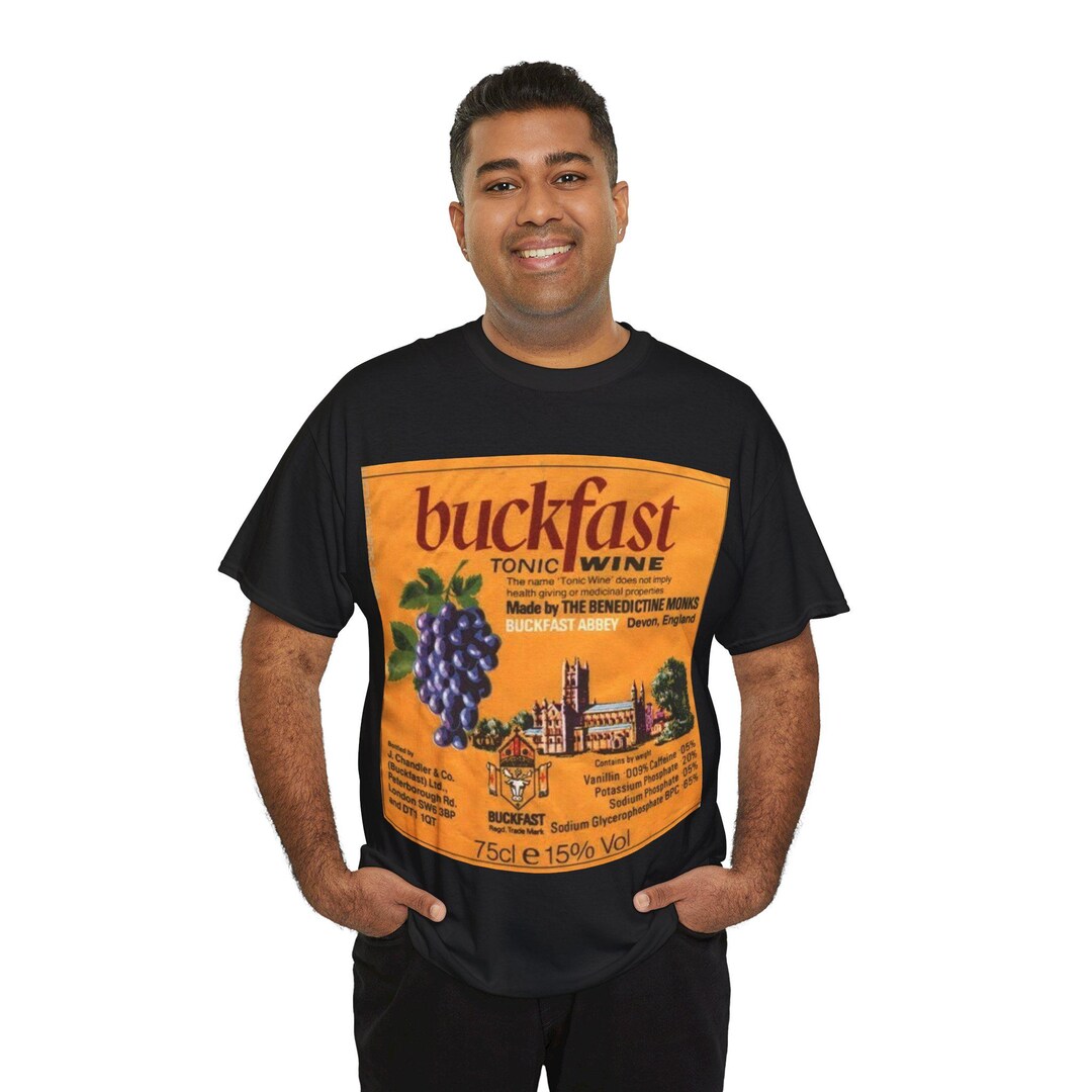 Buckfast Tee, Funny T Shirt, Ned Tee, Alcohol T Shirt Unisex Heavy ...