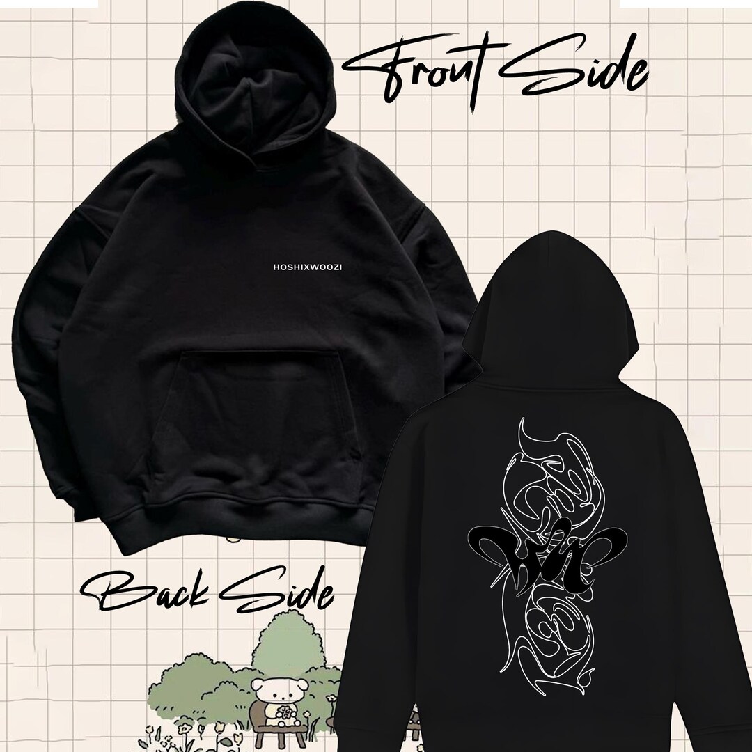 Retro Hoshi X Woozi Beam Hoodie, 96ers Hoshi Woozi Shirt, Hxw Beam ...