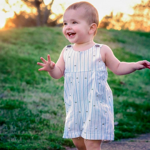Sintra Baby Sunsuit PDF Sewing Pattern Including Sizes - Etsy