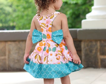 Bellevue Dress PDF Sewing Pattern, Including Sizes 12 Months - 14 Years ...