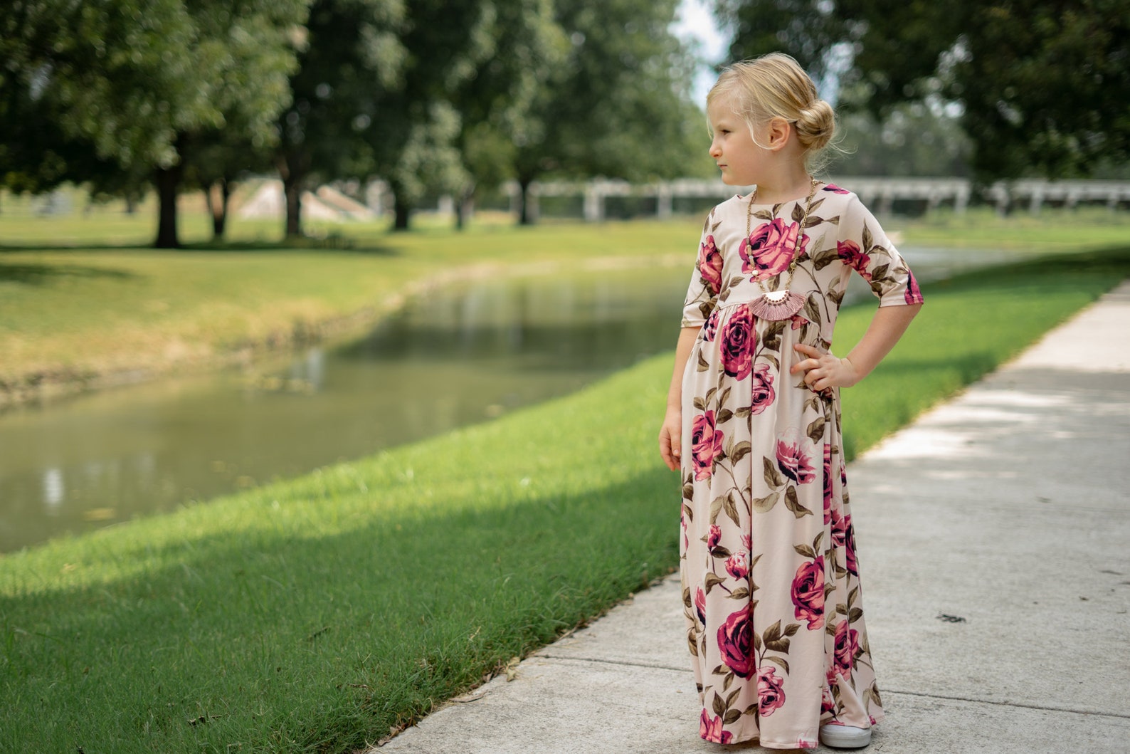 Magnolia Top Dress and Maxi PDF Sewing Pattern Including - Etsy