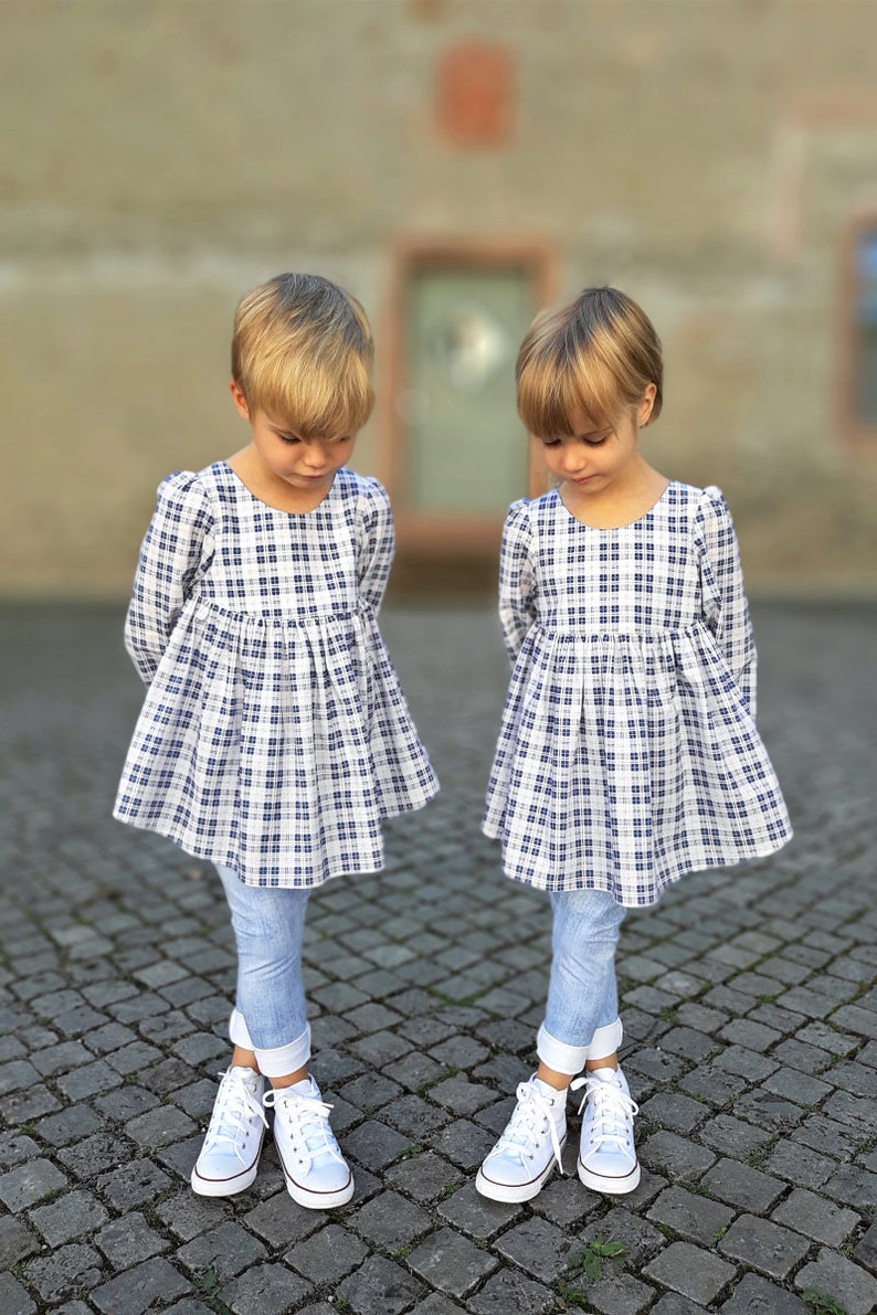 Jasper Dress and Tunic PDF Sewing Pattern, Including Sizes 12 Months ...