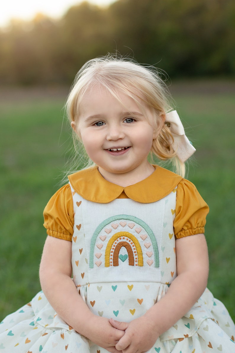 Journey Hand Embroidery PDF Pattern, Including Full and Half Rainbow ...