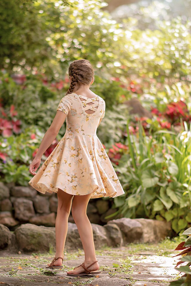 London Dress and Top PDF Sewing Pattern, Including Sizes 12 Months - 14 ...