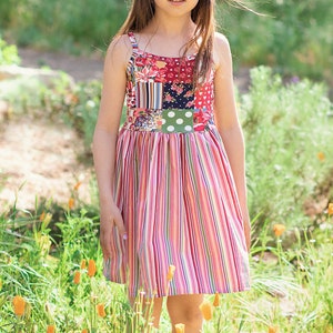 Elba Dress and Top PDF Sewing Pattern, Including Sizes 12 Months-14 ...