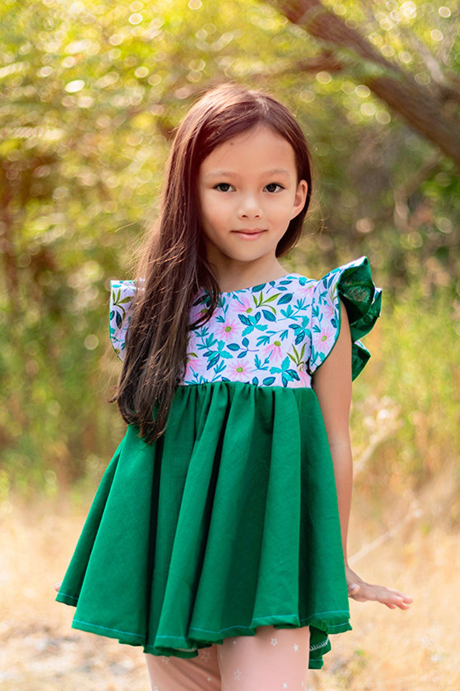 Jasper Dress and Tunic PDF Sewing Pattern, Including Sizes 12 Months ...