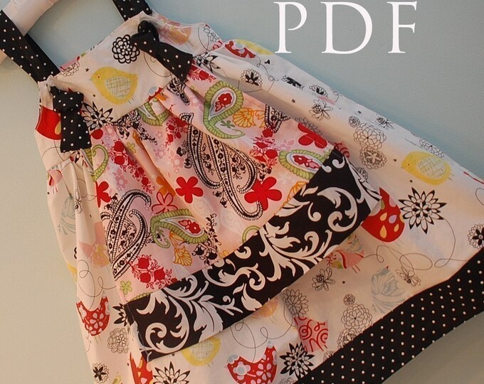 Apron Knot Dress - SEWING PATTERN - Etsy