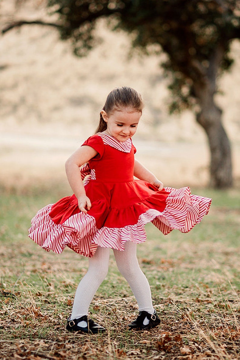 Meredith Dress PDF Sewing Pattern, Including Sizes 12 Months - 14 Years ...