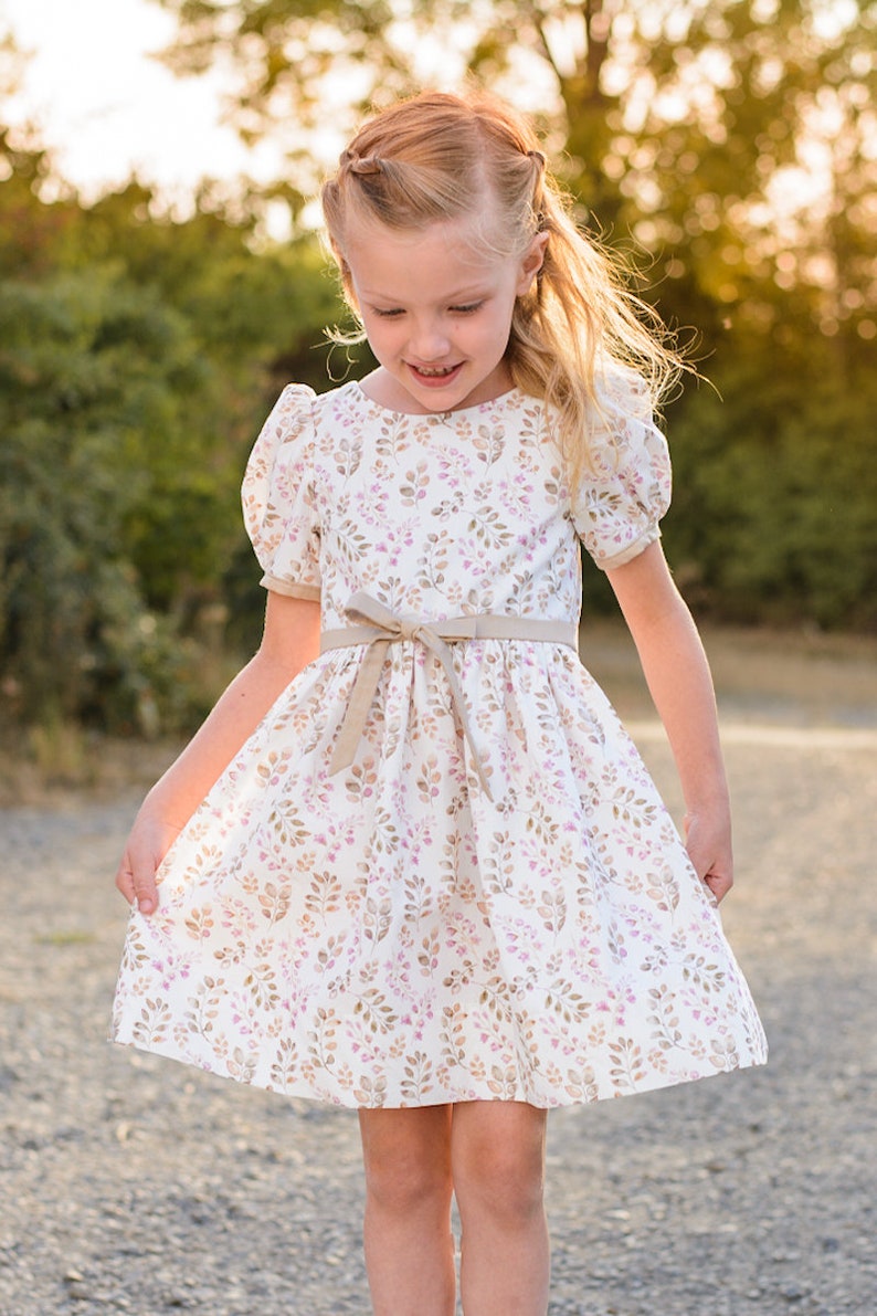 Sofia Dress PDF Sewing Pattern Including Sizes 12 Months 14 - Etsy