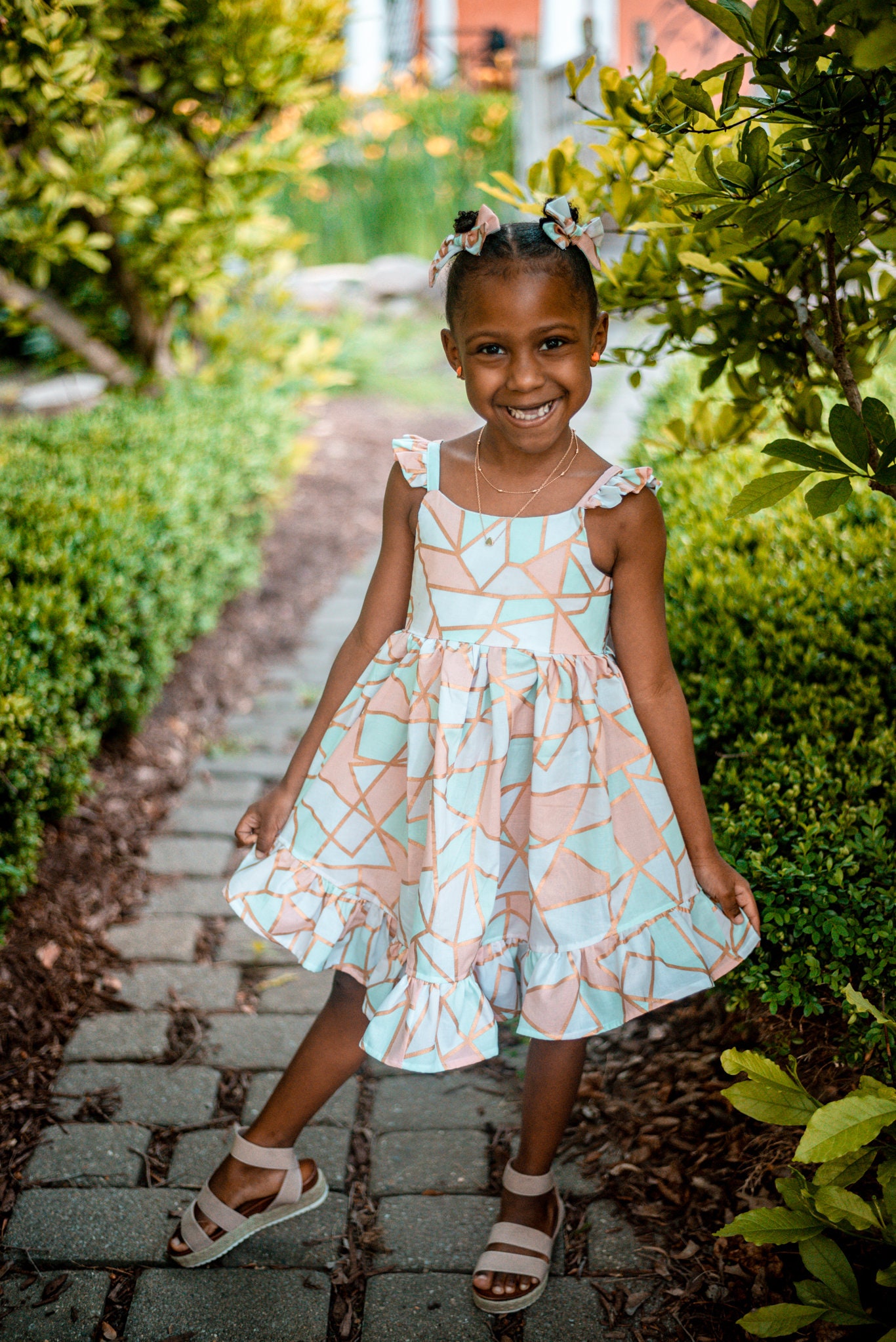 Emilia Dress PDF Sewing Pattern Including Sizes 12 Months | Etsy Canada