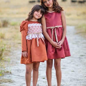 Sofia Dress PDF Sewing Pattern, Including Sizes 12 Months - 14 Years ...