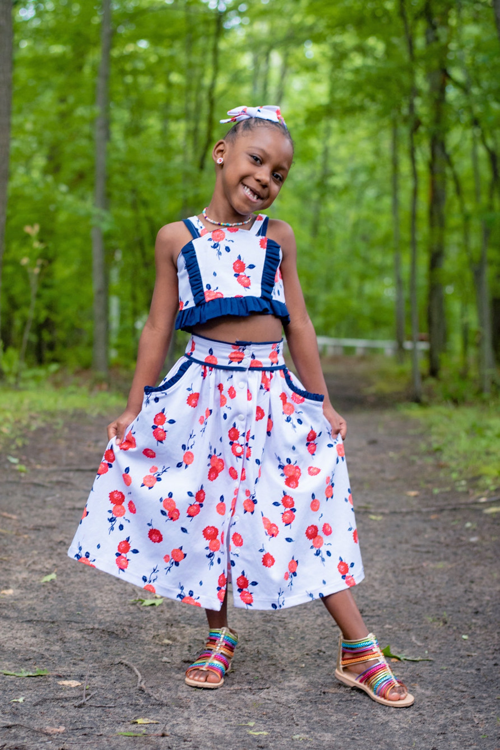 Kendall Skirt PDF Sewing Pattern, Including Sizes 12 Months - 14 Years ...