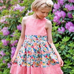 Solin Dress PDF Sewing Pattern, Including Sizes 12 Months - 14 Years ...