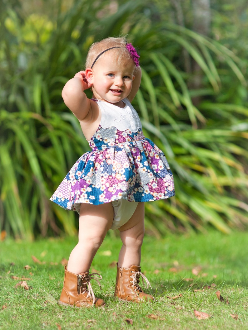 Baby Eden Romper PDF Sewing Pattern Including Sizes Newborn - Etsy Canada