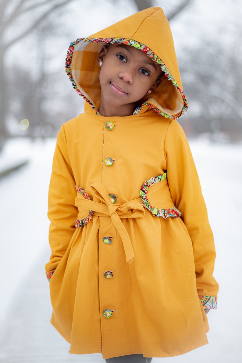 Lehi Coat PDF Sewing Pattern Including Sizes 12 Months 14 - Etsy