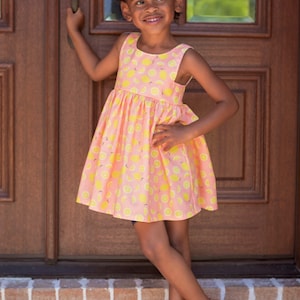 Milton Dress and Top PDF Sewing Pattern, Including Sizes 12 Months - 14 ...