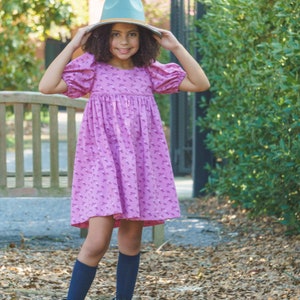 Roslyn Dress PDF Sewing Pattern, Including Sizes 12 Months - 14 Years ...