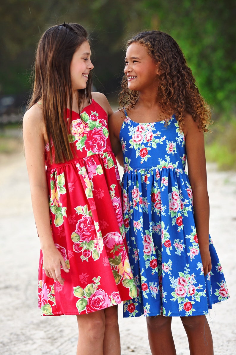 Augusta Dress and Maxi PDF Sewing Pattern, Including Sizes 12 Months ...