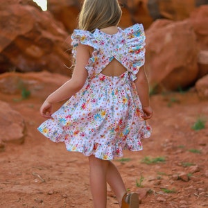 Easton Dress PDF Sewing Pattern, Including Sizes 12 Months - 14 Years ...
