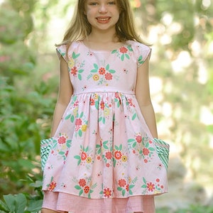 Lorne Dress and Tunic PDF Sewing Pattern, Including Sizes 12 Months ...
