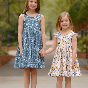 Katy Dress PDF Sewing Pattern, Including Sizes 12 Months - 14 Years ...
