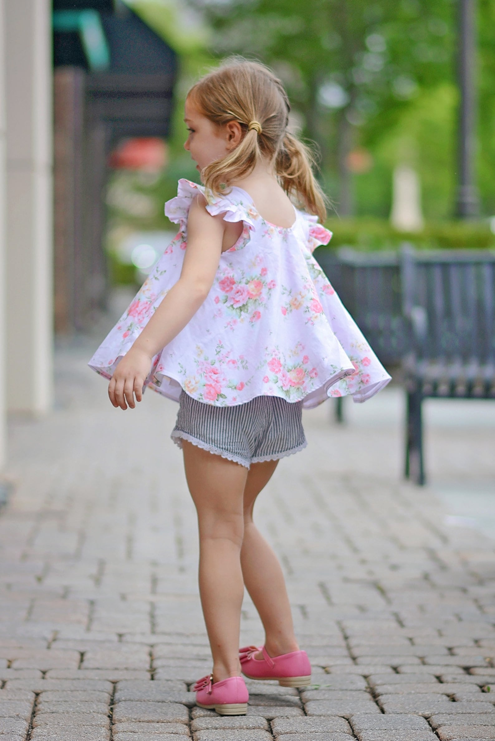 Abilene Dress and Top PDF Sewing Pattern, Including Sizes 12 Months ...