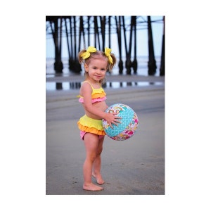 Santa Cruz Beach Ball PDF Sewing Patterns, Beach Ball Pattern, Birthday ...