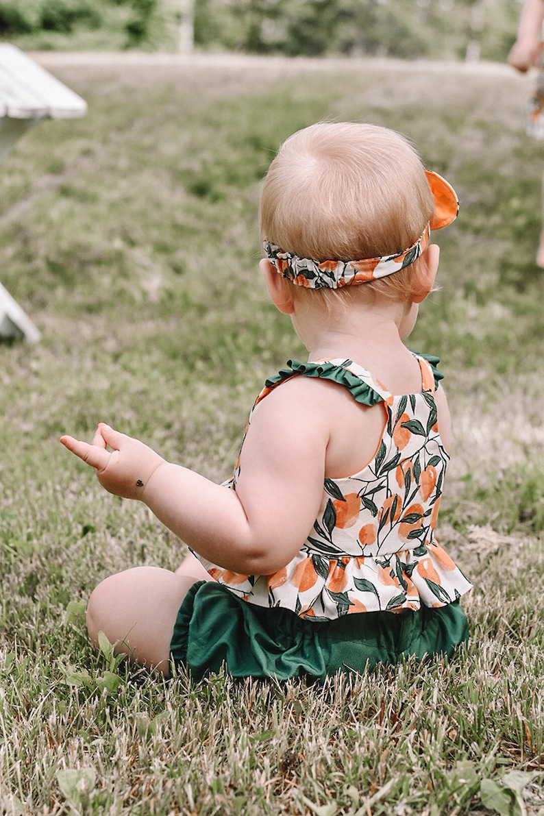 Sarasota Baby Dress, Top and Crop Top PDF Sewing Pattern, Including ...