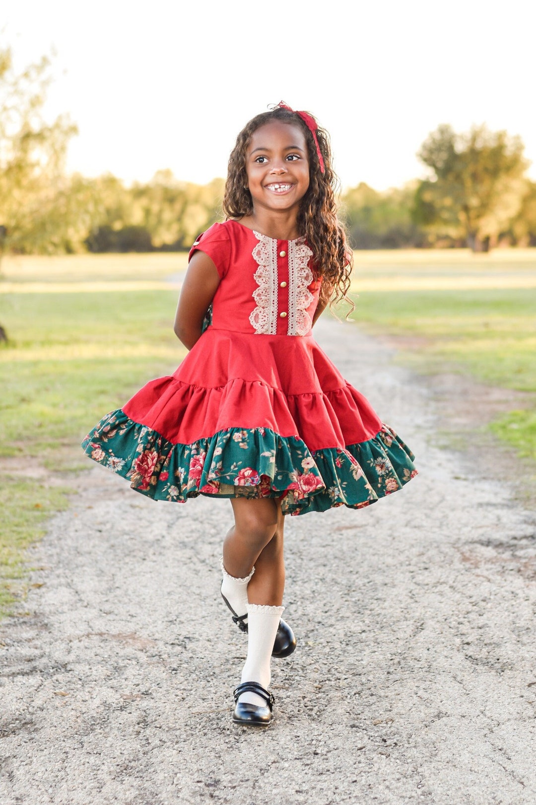 Meredith Dress PDF Sewing Pattern, Including Sizes 12 Months - 14 Years ...