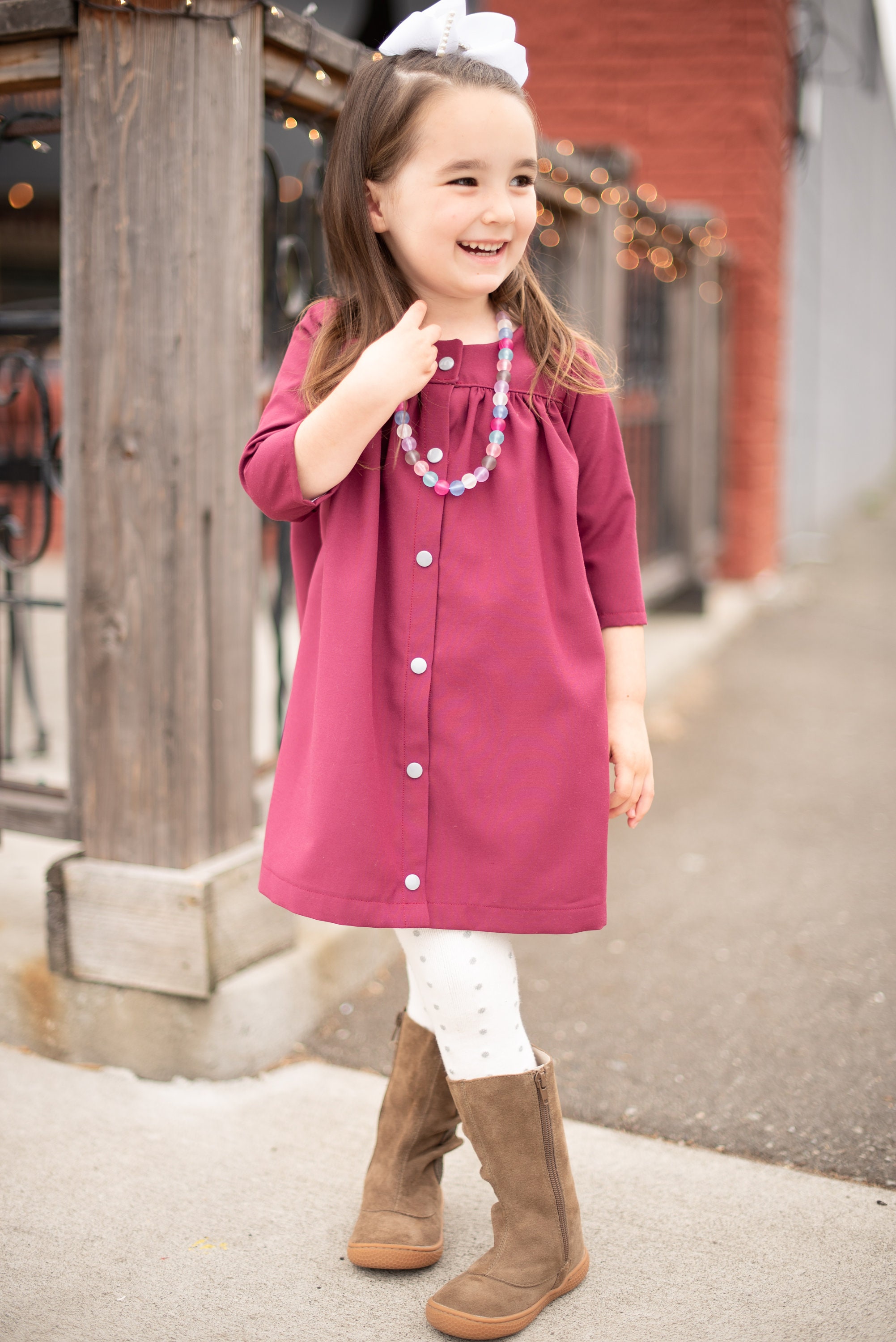 Napoli Dress and Top PDF Sewing Pattern, Including Sizes 12 Months - 14 ...