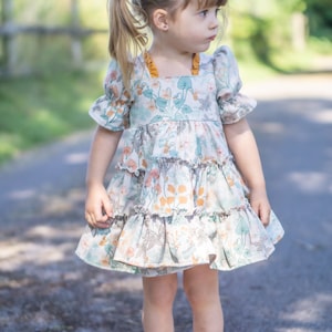 Addison Dress PDF Sewing Pattern, Including Sizes 12 Months - 14 Years ...