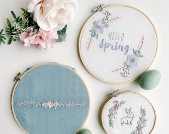 Victoria Alphabet Hand Embroidery PDF Pattern Including | Etsy