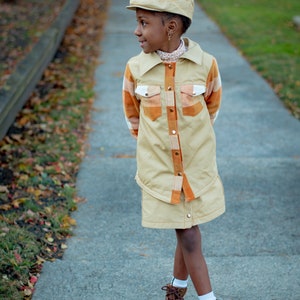 Detroit Unisex Shacket PDF Sewing Pattern, Including Sizes 12 Months ...