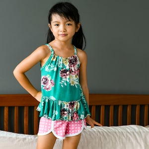 Estelle Knit Top And Dress Pdf Sewing Pattern Including Sizes 12
