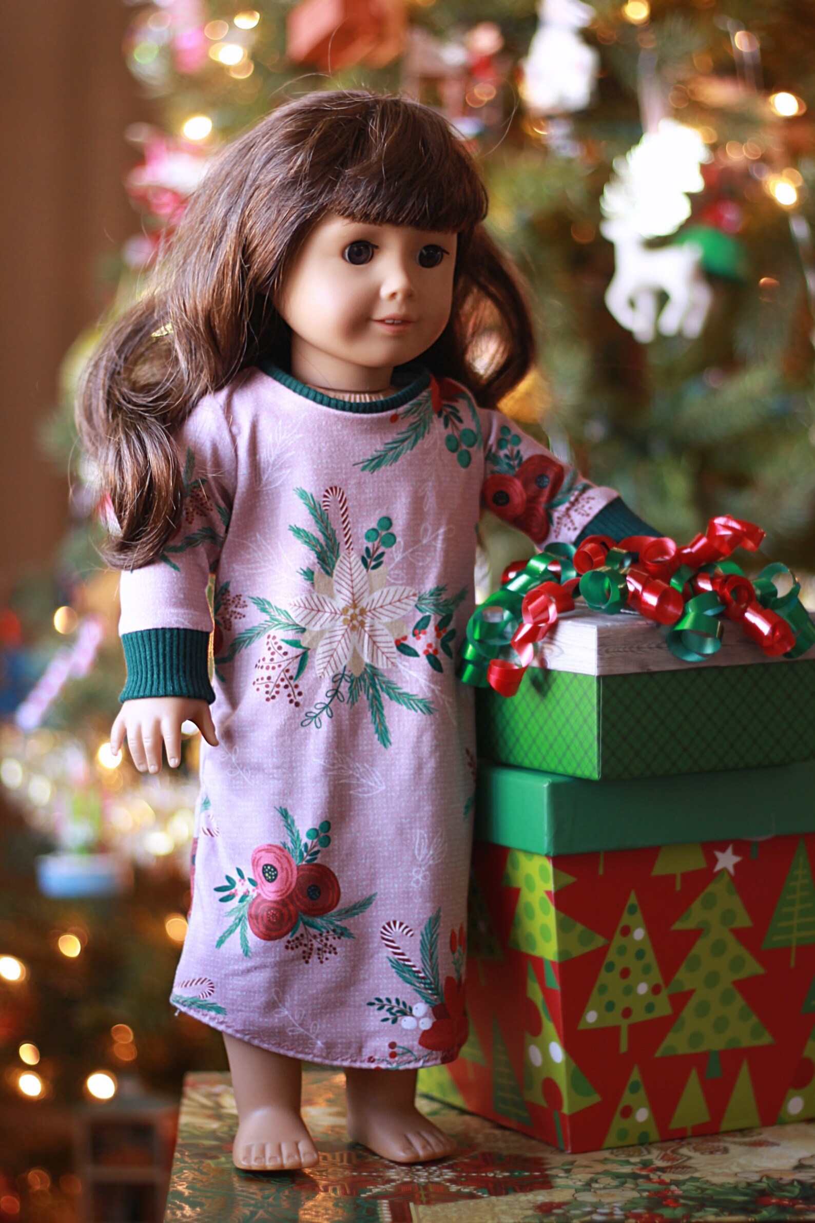 Lassen Doll Pajama PDF Sewing Pattern, Including Doll Sizes 15" and 18 ...
