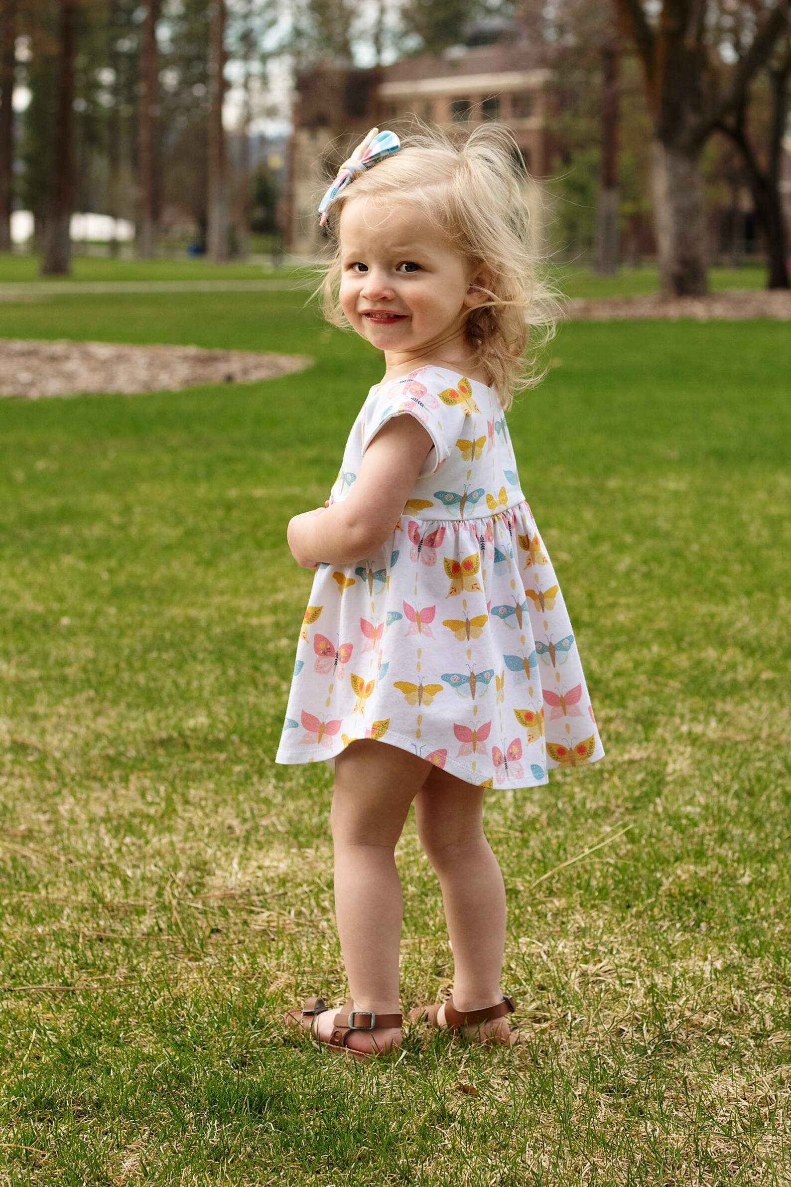 Baby Hadley Knit Dress, Top and Tunic PDF Sewing Pattern, Including ...