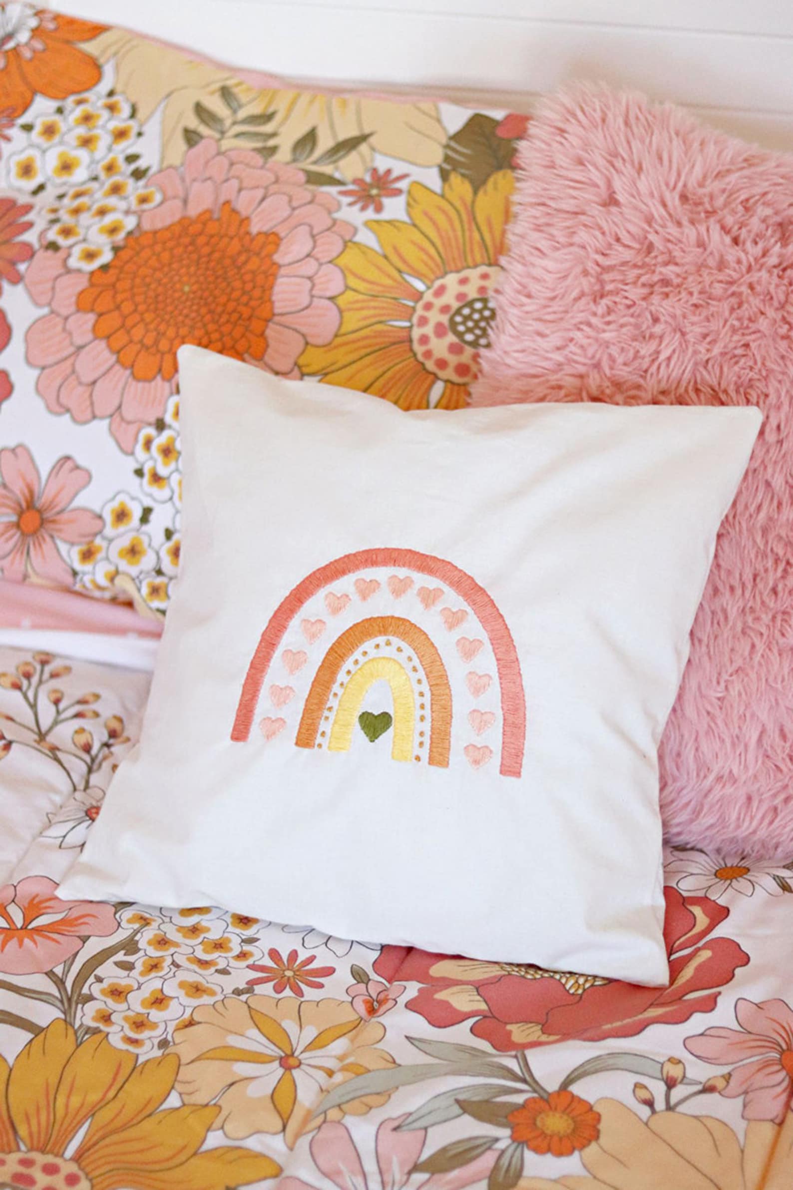 Journey Hand Embroidery PDF Pattern, Including Full and Half Rainbow ...