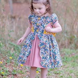 Sydney Dress PDF Sewing Pattern, Including Sizes 12 Months - 14 Years ...