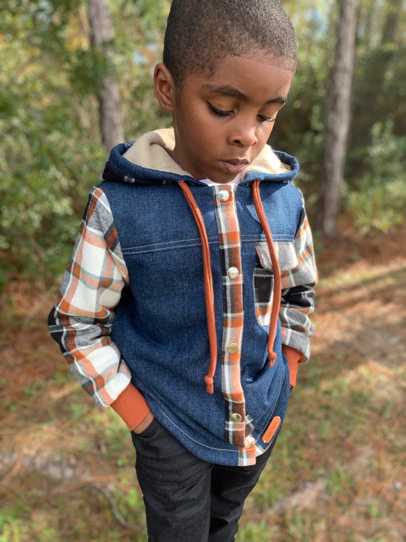 Detroit Unisex Shacket PDF Sewing Pattern, Including Sizes 12 Months ...