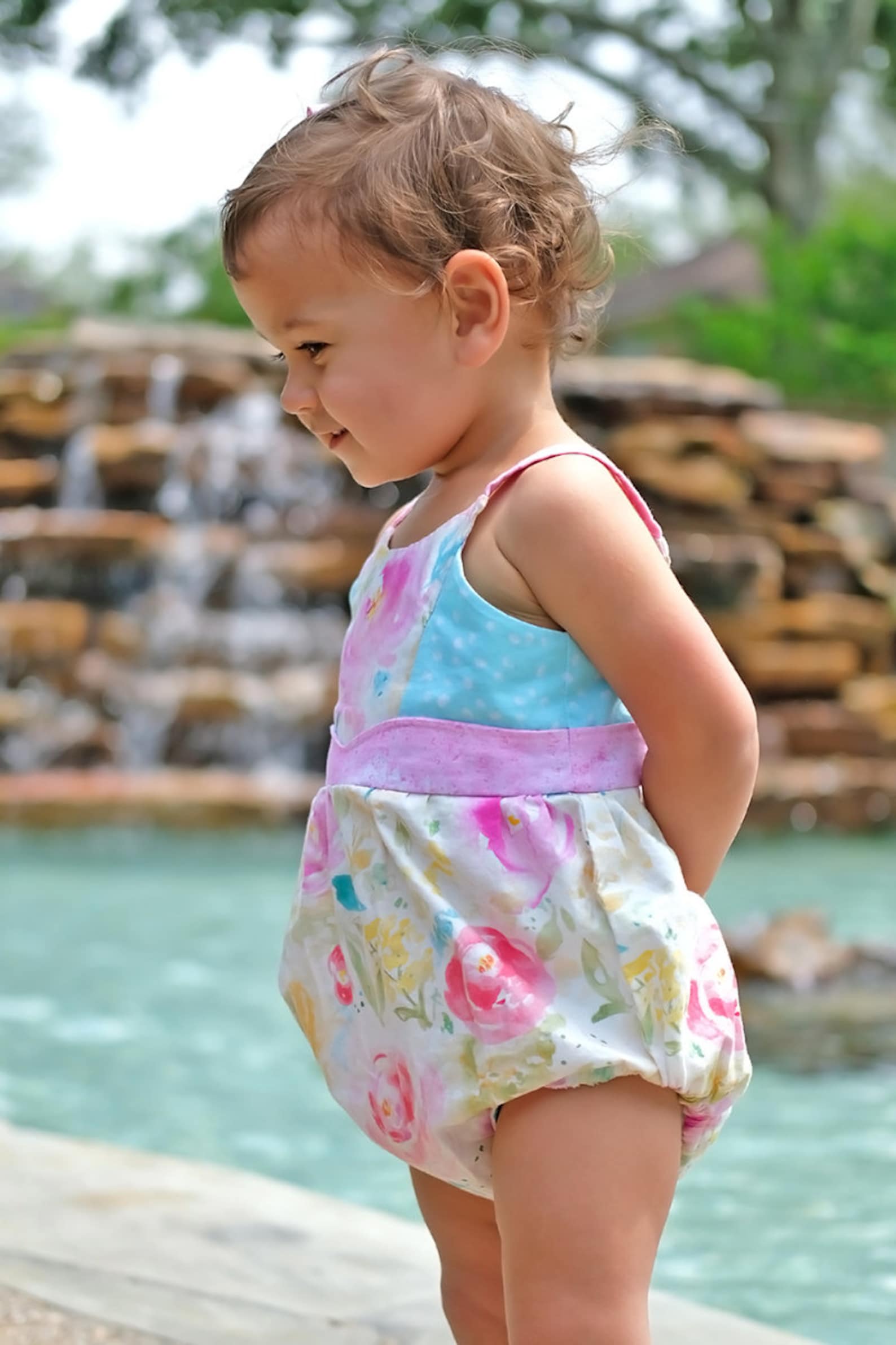 Sintra Baby Sunsuit PDF Sewing Pattern, Including Sizes Newborn - 4 ...