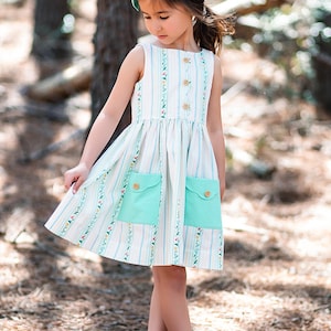 Sydney Dress PDF Sewing Pattern, Including Sizes 12 Months - 14 Years ...