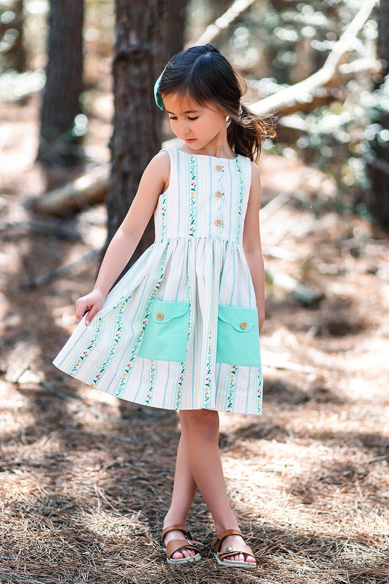 Sydney Dress PDF Sewing Pattern, Including Sizes 12 Months - 14 Years ...