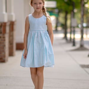 Milton Dress and Top PDF Sewing Pattern, Including Sizes 12 Months - 14 ...