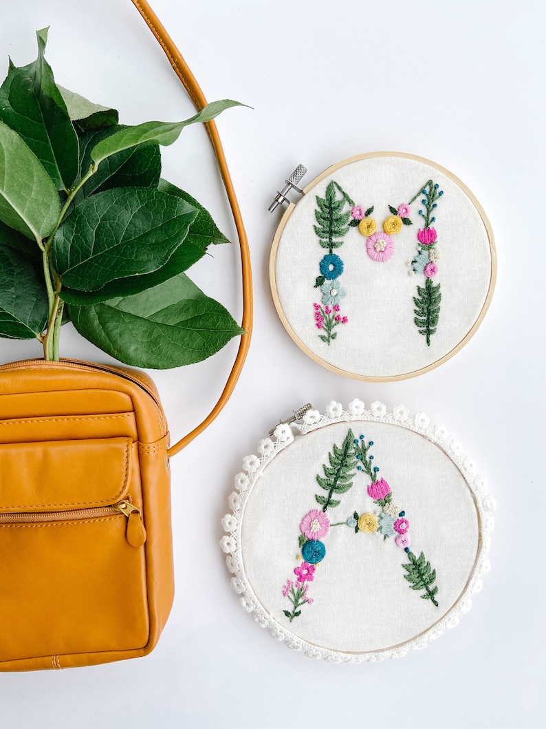 Victoria Alphabet Hand Embroidery PDF Pattern, Including English ...