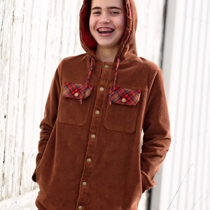 Detroit Unisex Shacket PDF Sewing Pattern, Including Sizes 12 Months ...